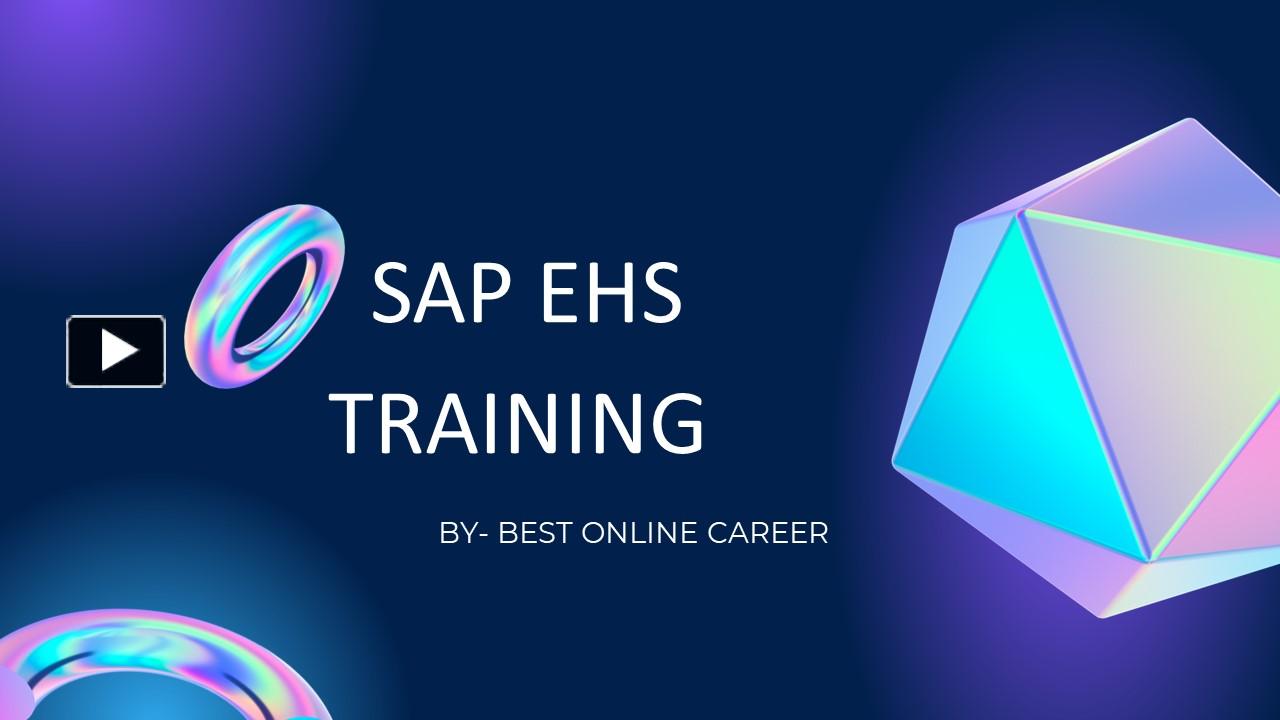 PPT – SAP EHS TRAINING PowerPoint presentation | free to download - id ...