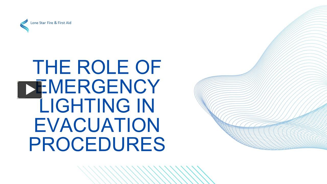 PPT – The Role of Emergency Lighting in Evacuation Procedures ...