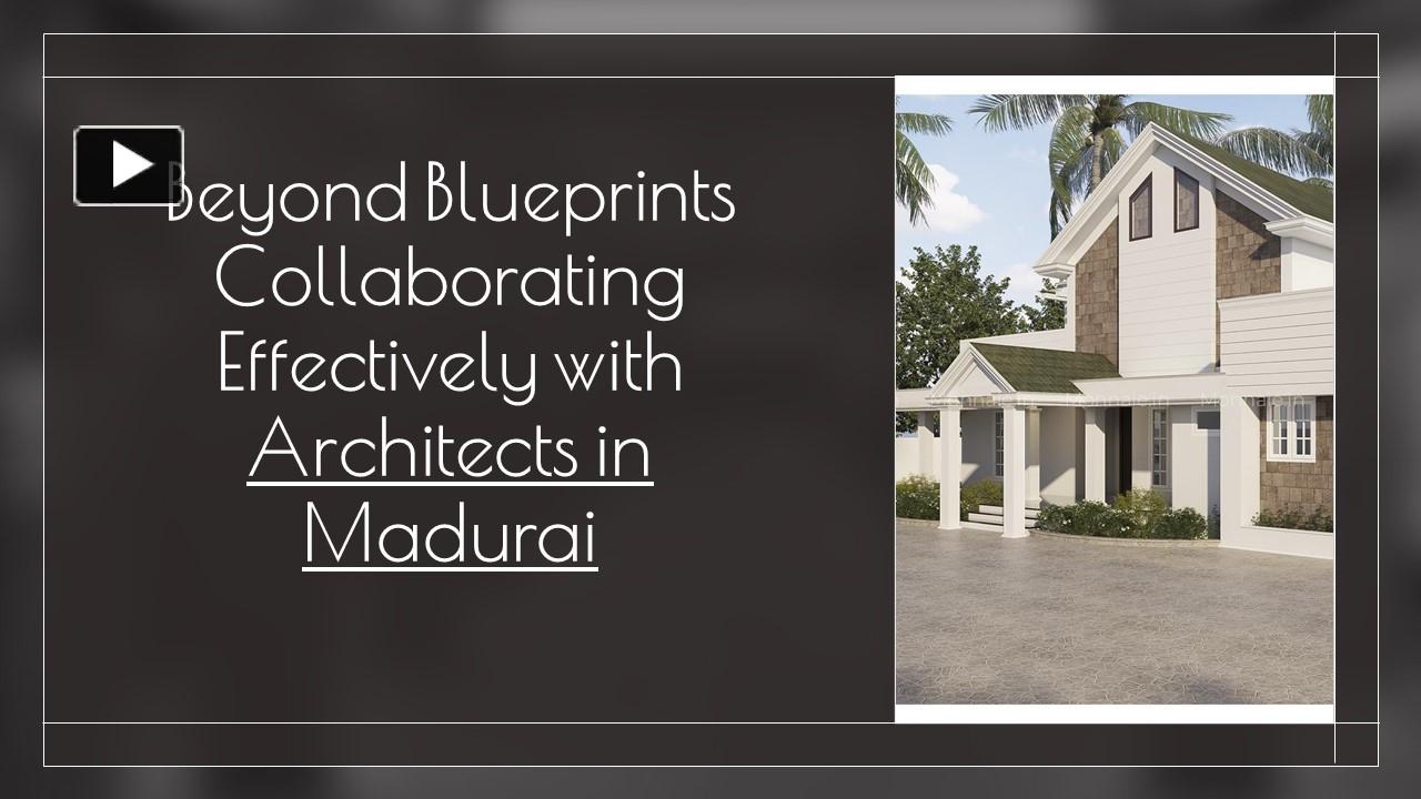 PPT – : Beyond Blueprints: Collaborating Effectively with Architects in ...