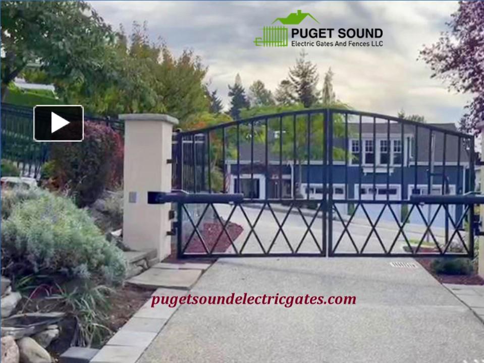 PPT – Best Electric Gate Installation PowerPoint presentation | free to ...