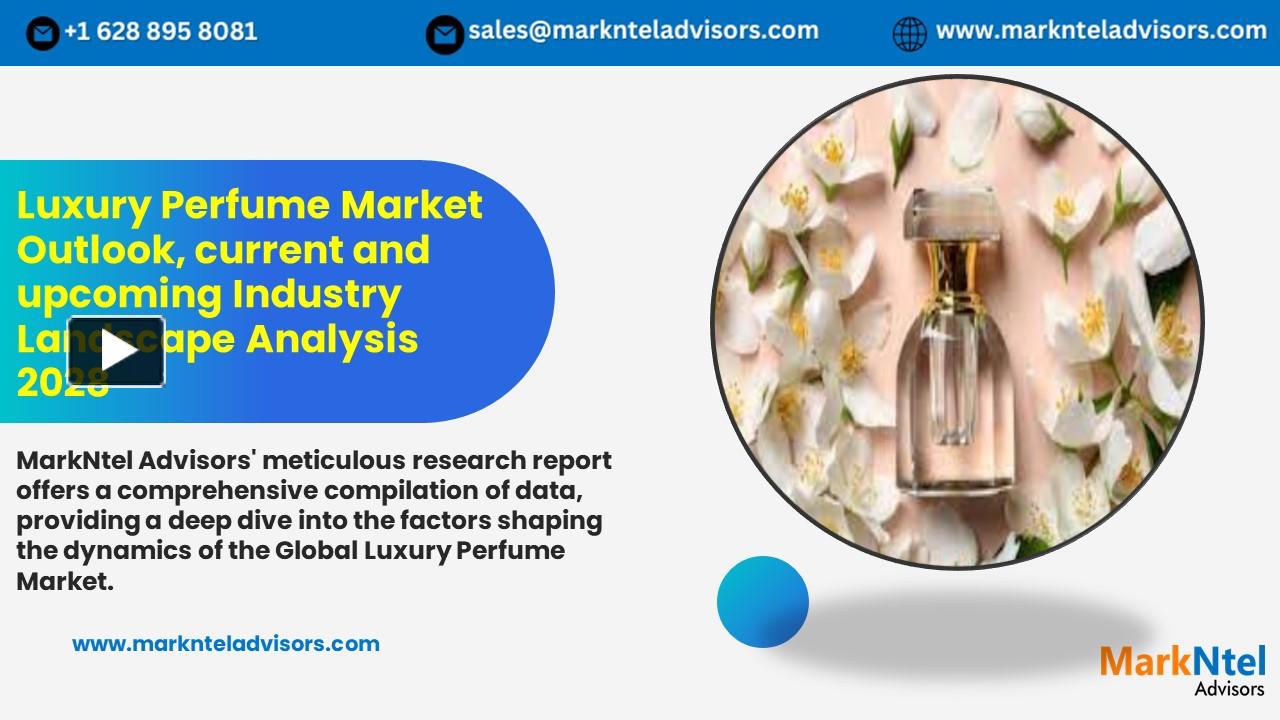 Luxury Perfume Market Outlook, current and upcoming Industry Landscape ...