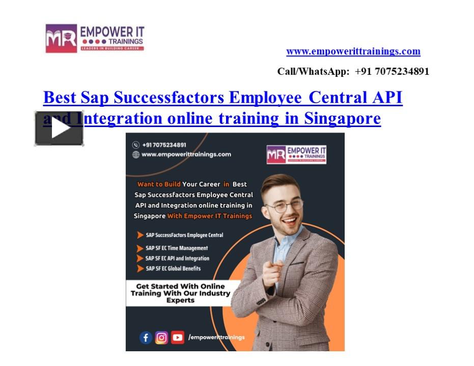 PPT – Sap Successfactors Employee Central API and Integration online ...