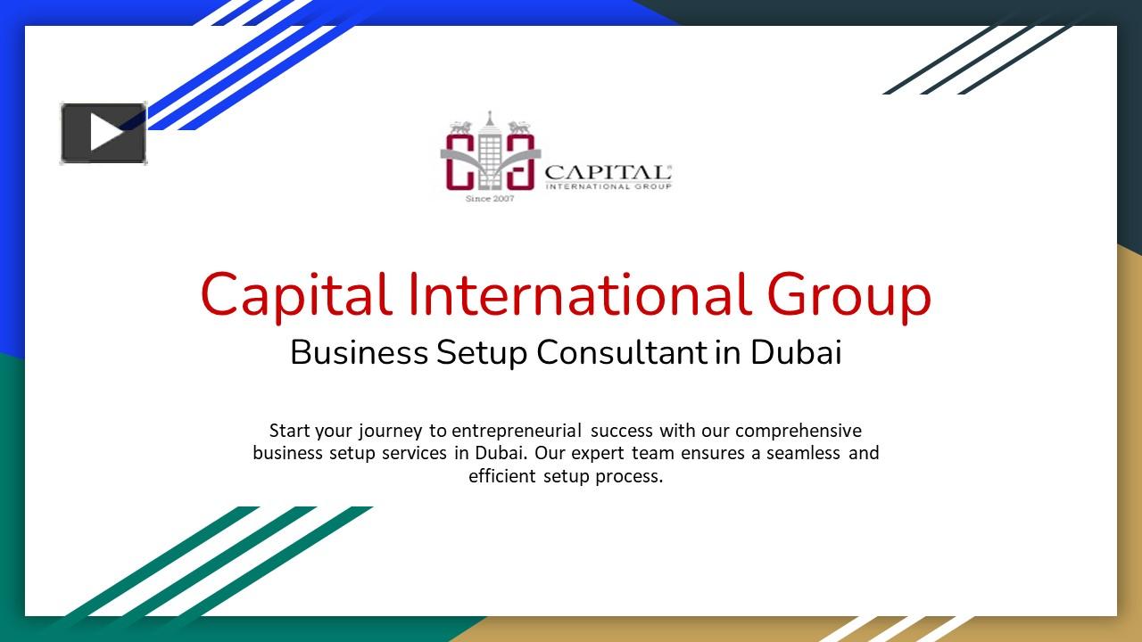 CIG Business Setup Consultant in Dubai presentation | free to download