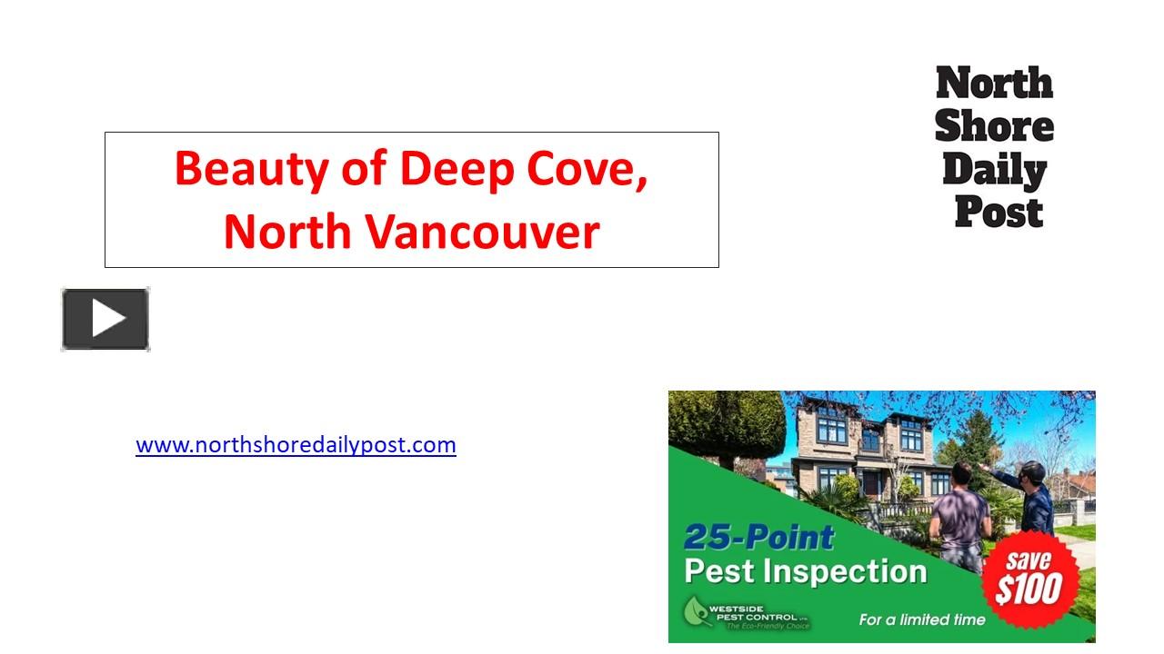 PPT – Beauty of Deep Cove, North Vancouver PowerPoint presentation ...