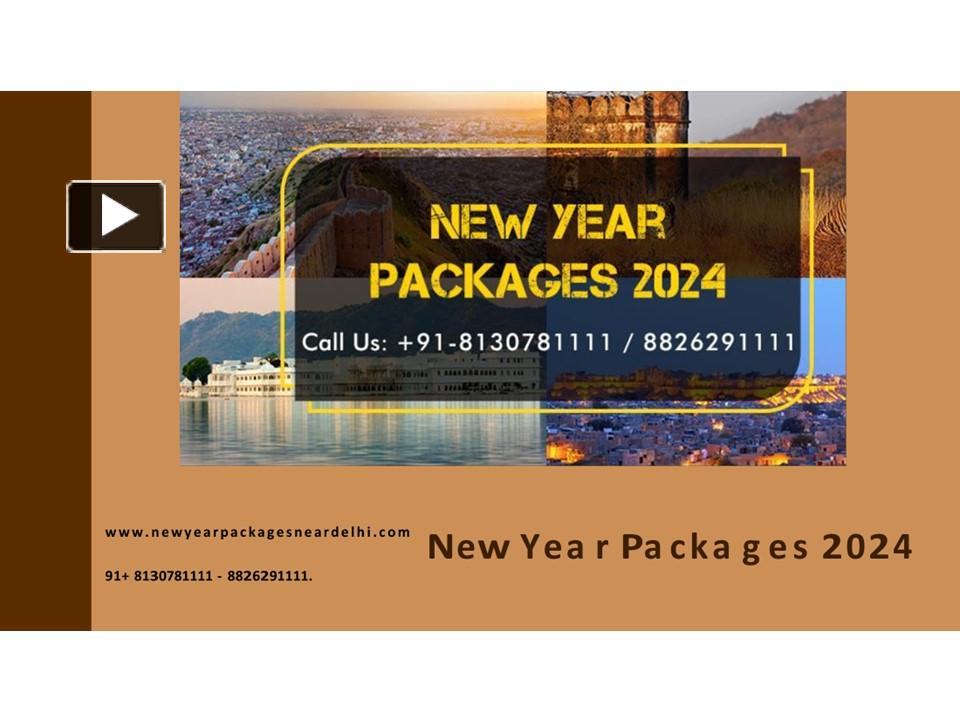 Grab the best deals New Year Packages near Delhi | New Year Packages ...