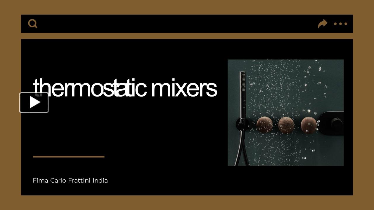 PPT – Benefits Of Thermostatic Mixers - Fimacf PowerPoint presentation ...