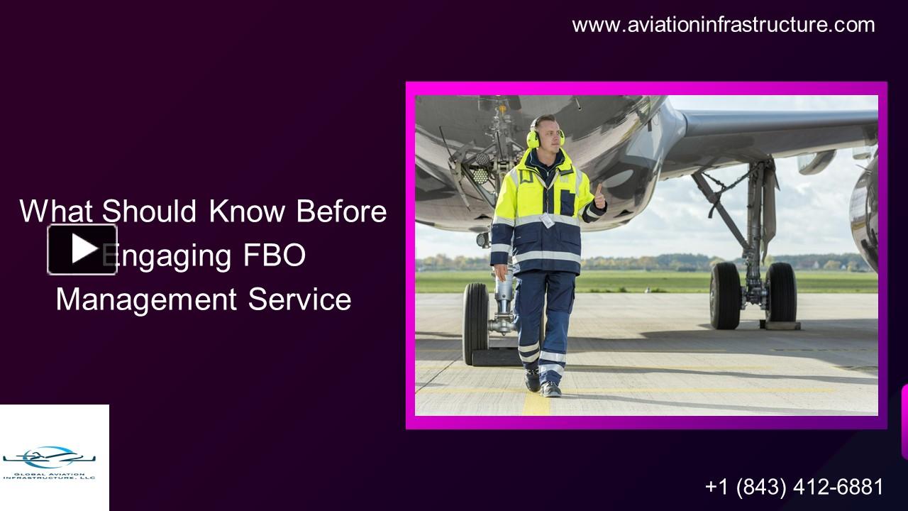 PPT – What Should Know Before Engaging FBO Management Service ...