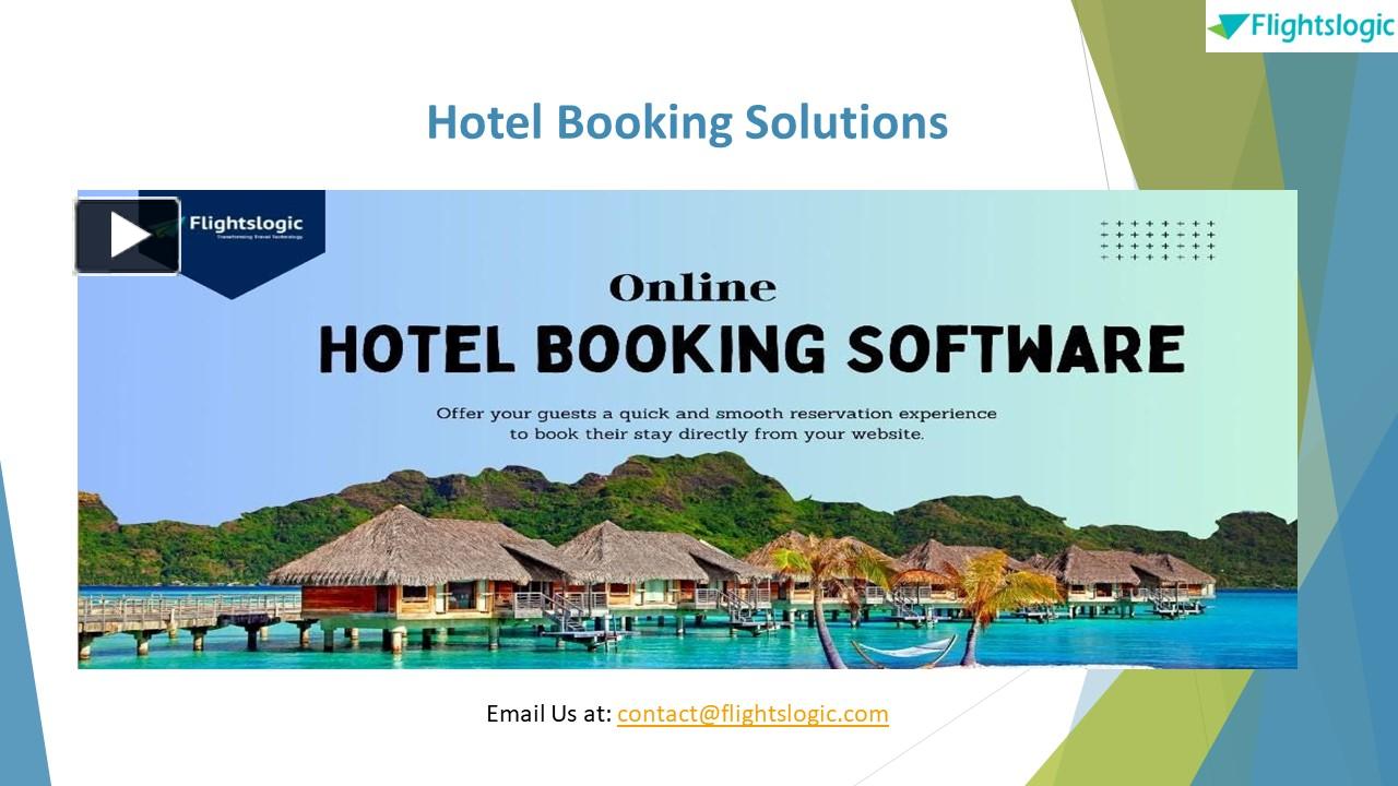 PPT – Hotel Booking Solutions PowerPoint presentation | free to ...