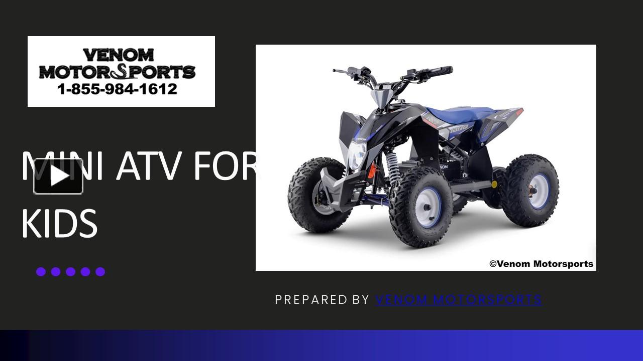 PPT – Purchase the Best Kids Mini ATV for Endless Fun PowerPoint ...