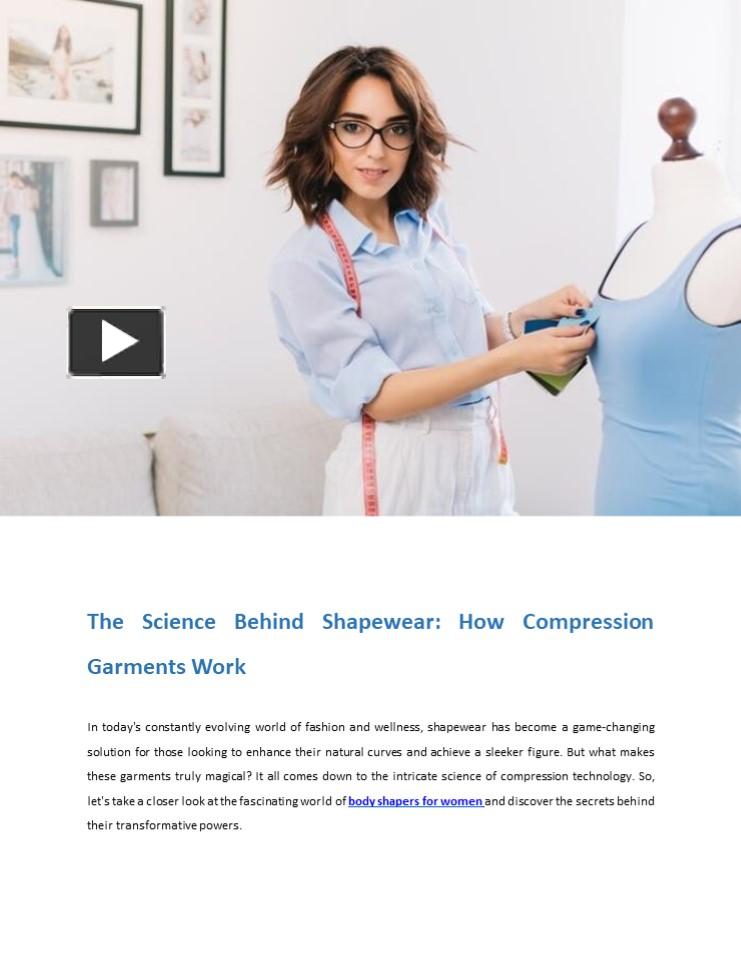 The Science Behind Shapewear: How Compression Garments Work ...