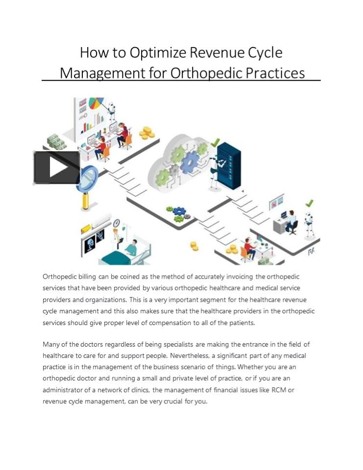 PPT – How to Optimize Revenue Cycle Management for Orthopedic Practices ...