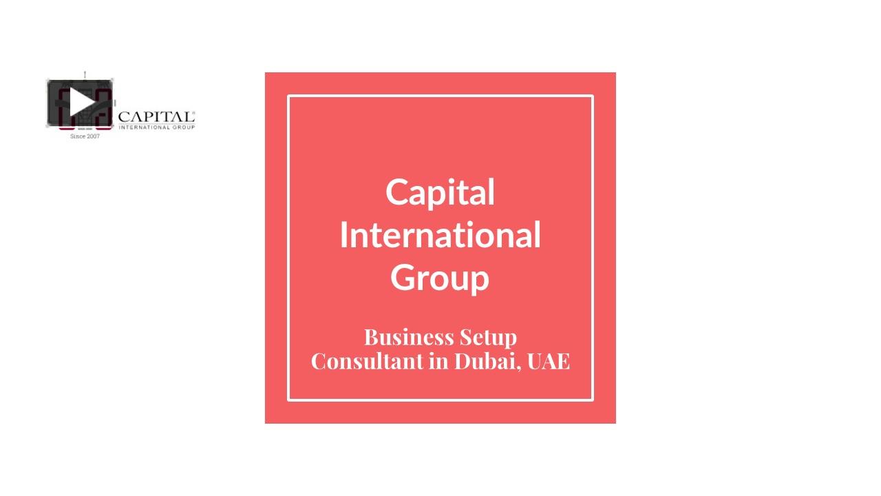 PPT – CIG Business Setup Consulting Firms in Dubai PowerPoint ...