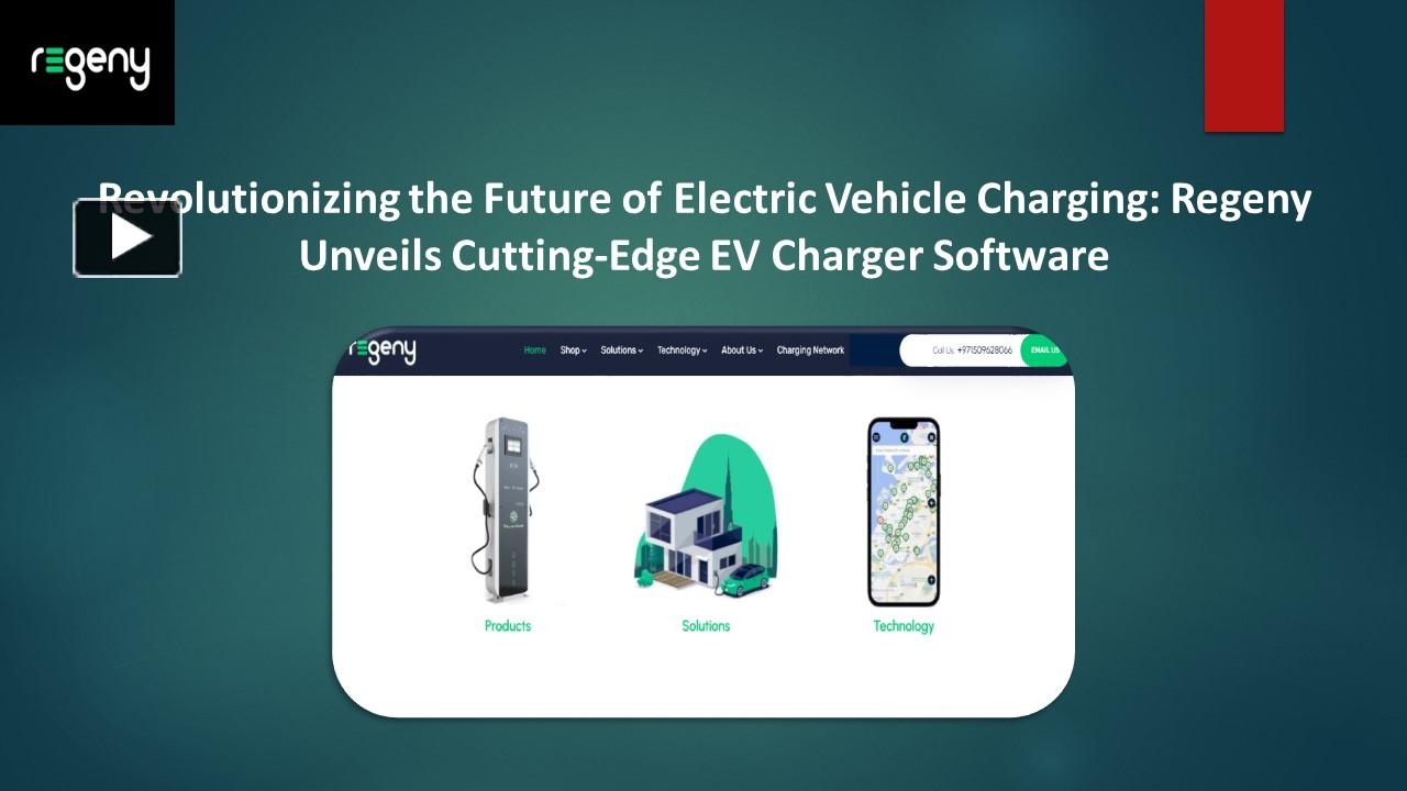 PPT – EV Charger in Software - Regeny PowerPoint presentation | free to ...