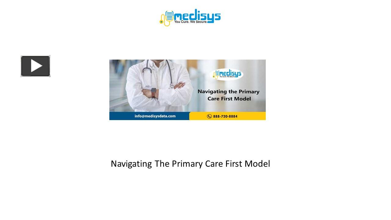 PPT – Navigating The Primary Care First Model PowerPoint presentation ...
