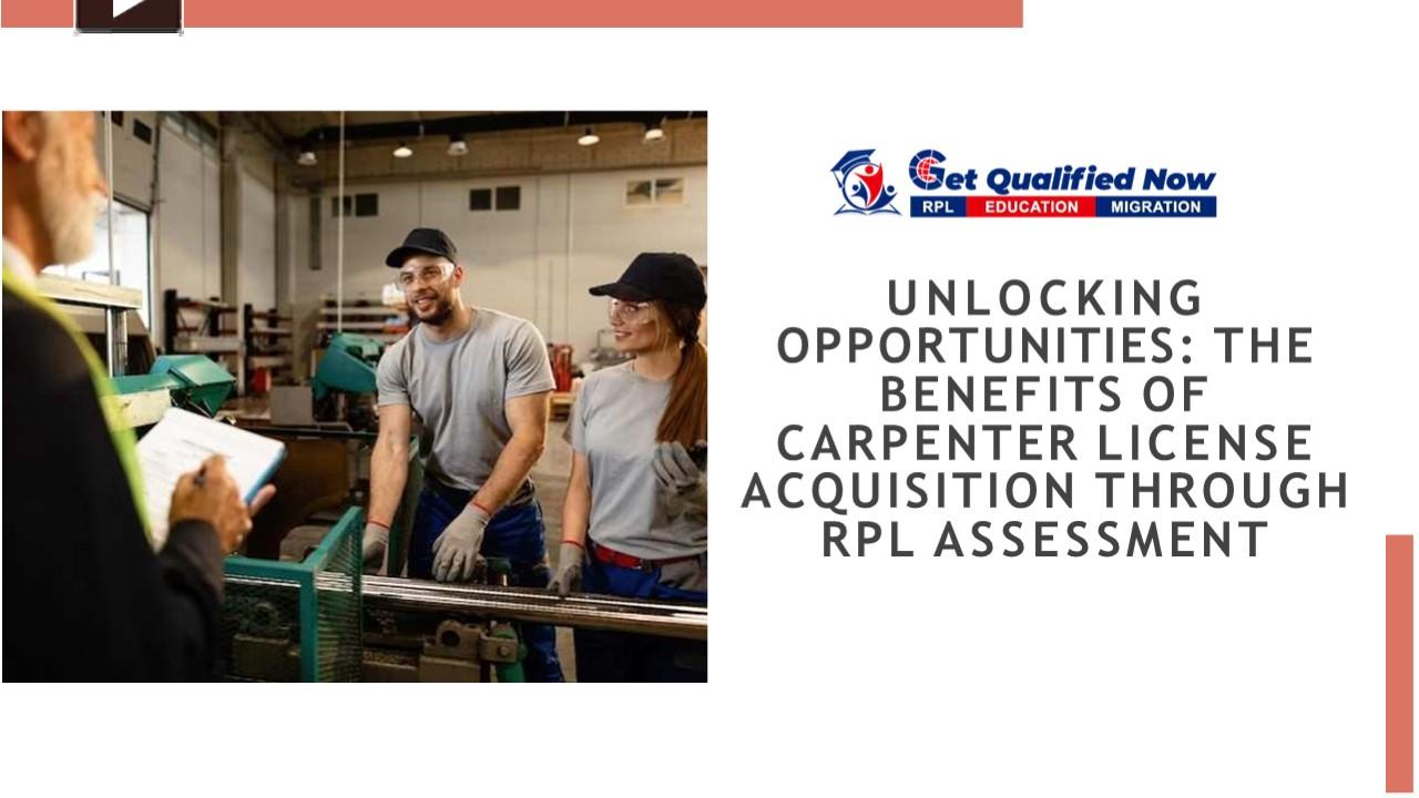 PPT – Unlocking Opportunities: The Benefits of Carpenter License ...