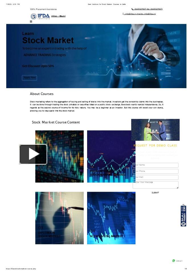 PPT – Stock Market Course in Delhi PowerPoint presentation | free to ...