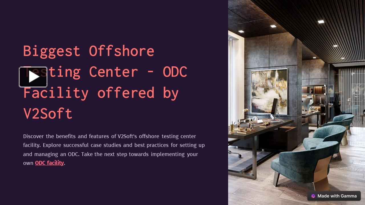 Offshore Development Center Means - ODC Offshore Delivery Center ...