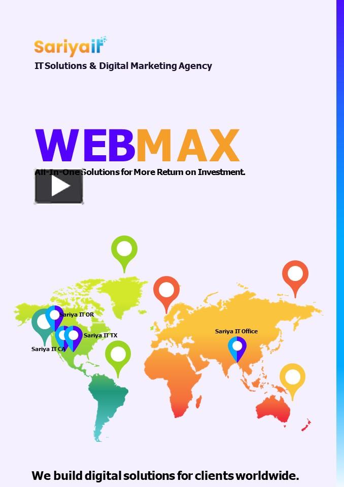 PPT – WEBMAX Product Proposal for Digital marketing & Website Design ...