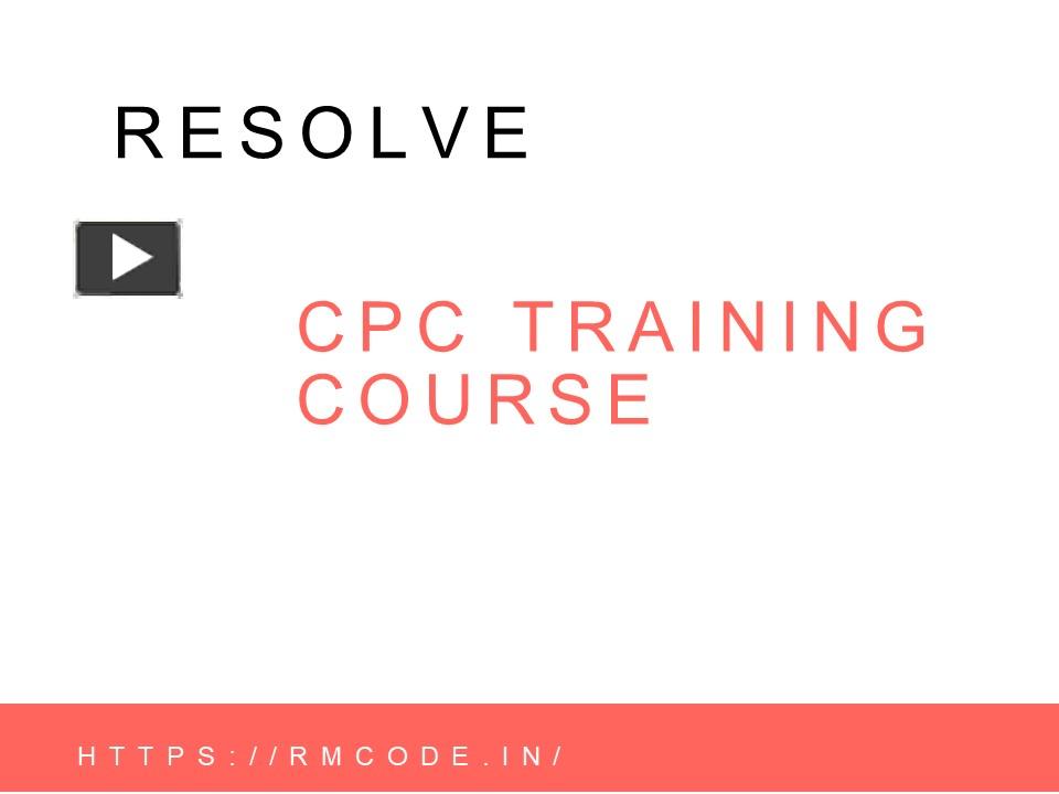 PPT – CPC Training PowerPoint presentation | free to download - id ...