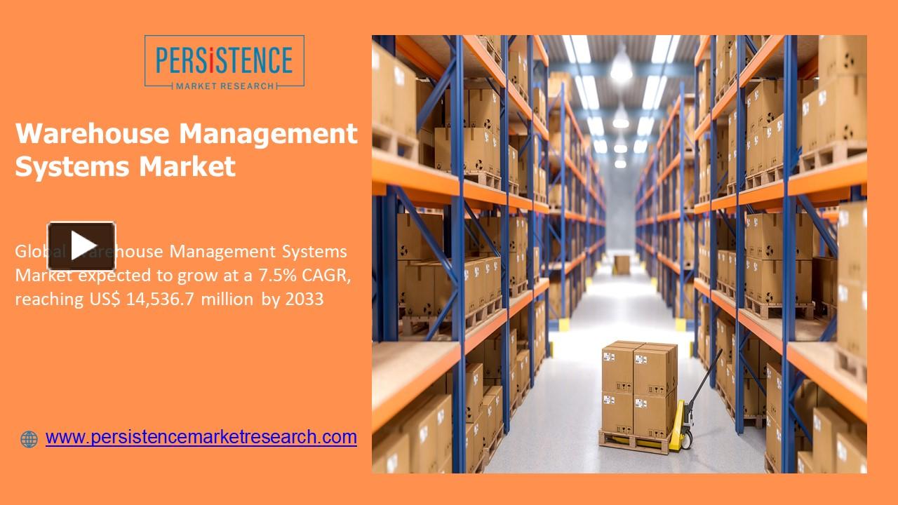 Warehouse Management Systems Market Rising Demand and Future Scope till ...