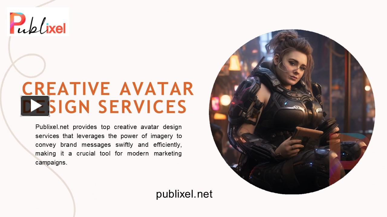 Creative Avatar Design Services presentation | free to download