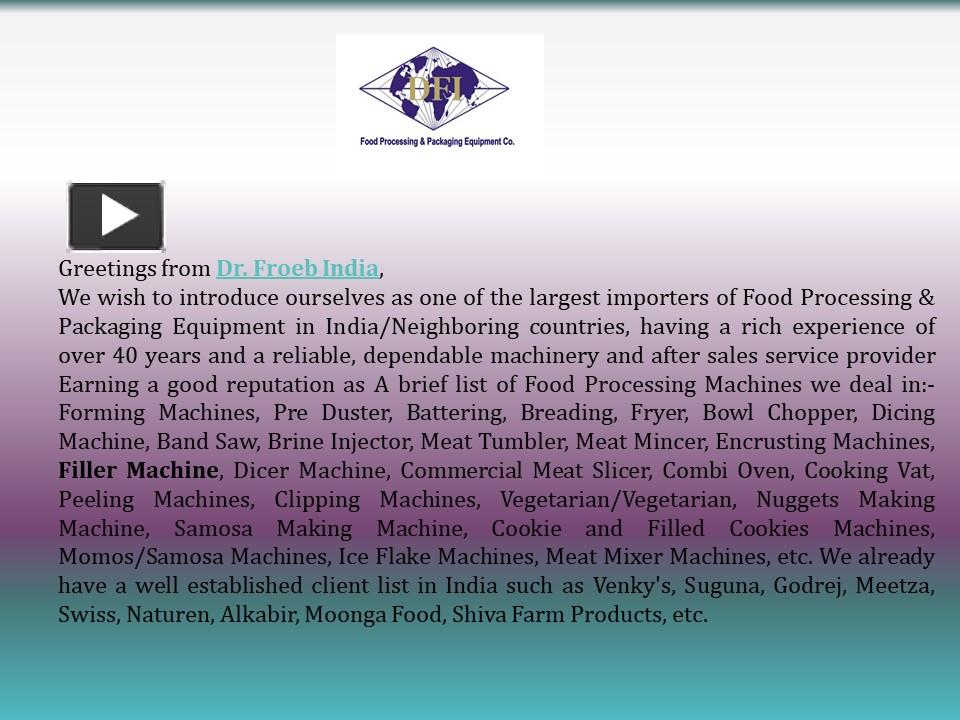 PPT – Stainless steel Commercial Slicer Machine in India PowerPoint ...