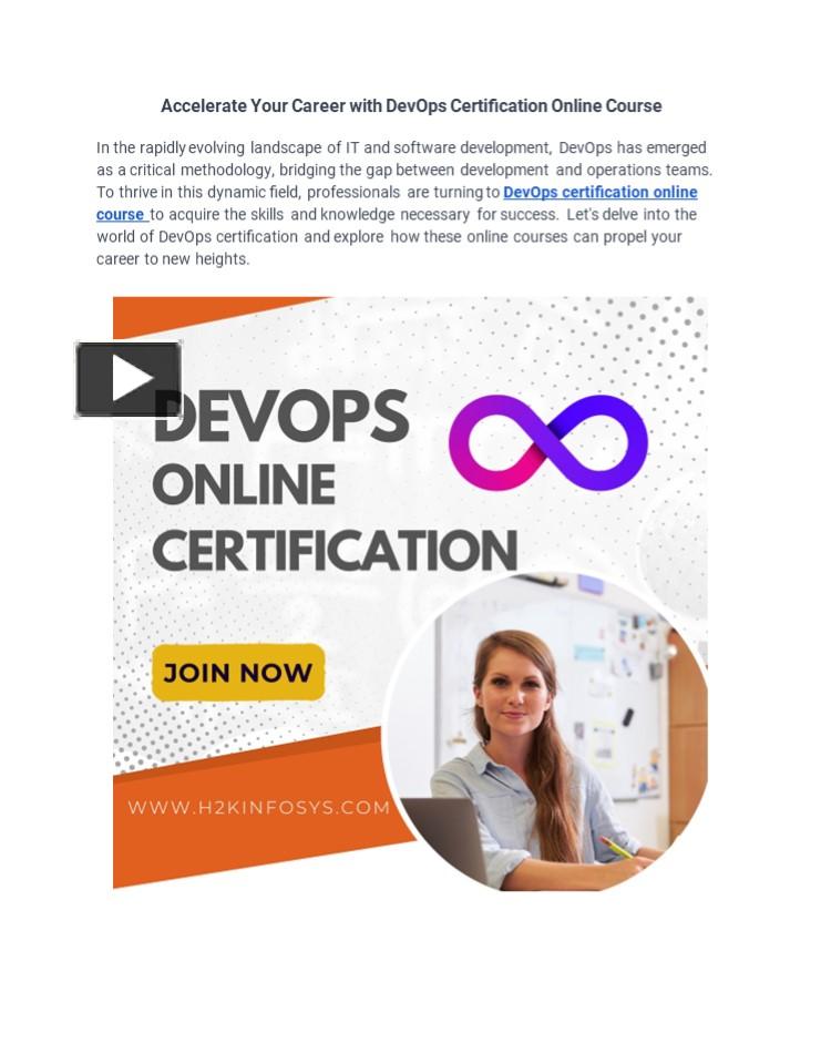 PPT – Accelerate Your Career with DevOps Certification Online Course ...
