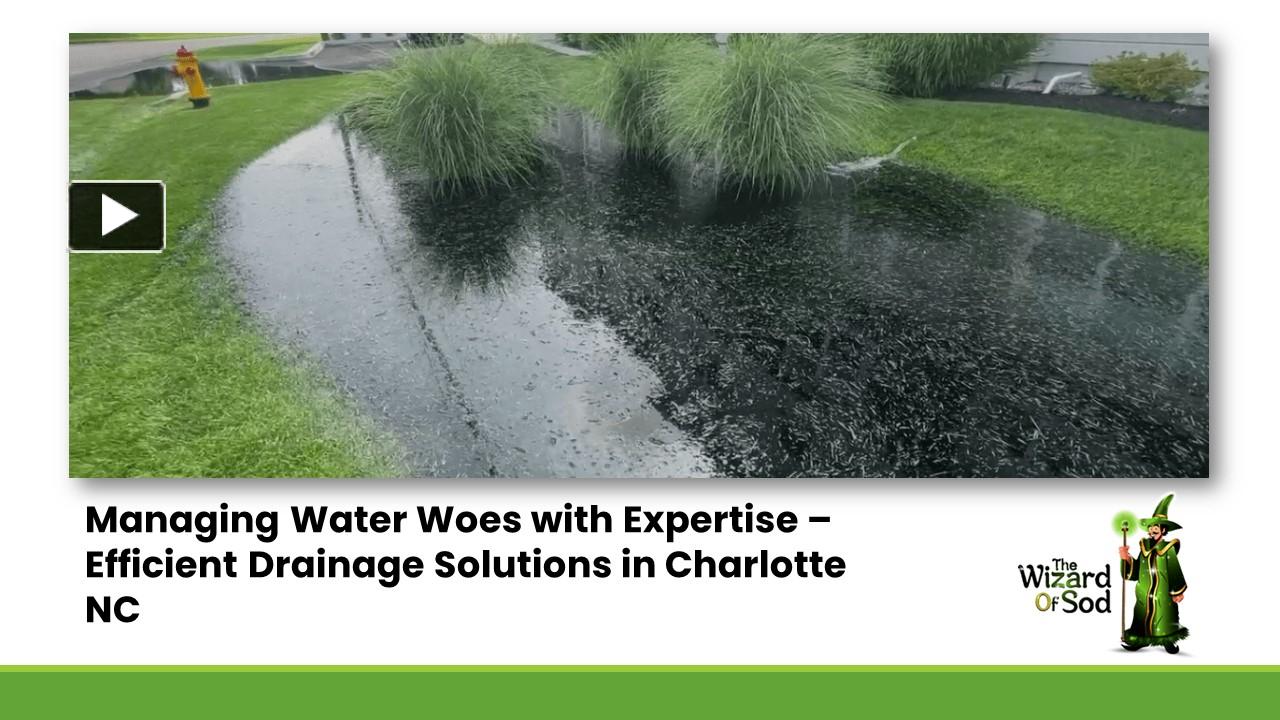 PPT – Managing Water Woes with Expertise – Efficient Drainage Solutions ...