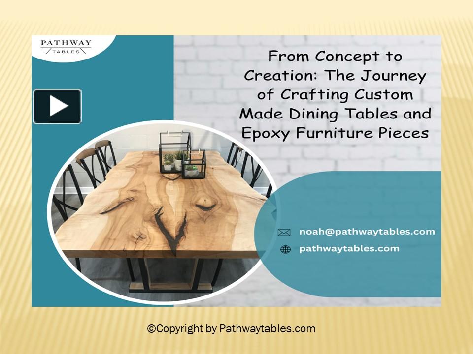 PPT – From Concept to Creation: The Journey of Crafting Custom Made ...
