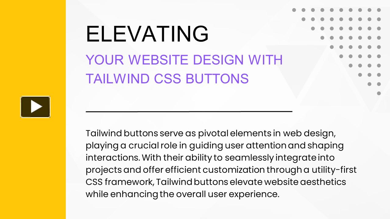 Tailwind Button All You Need Know To Create Stunning Element ...