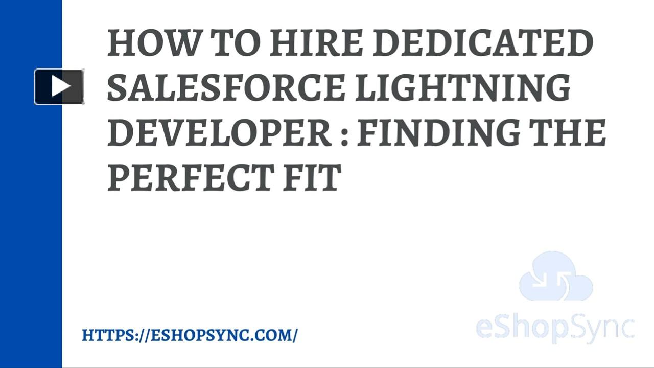 PPT – Unlock business growth with Salesforce Lightning Developer ...