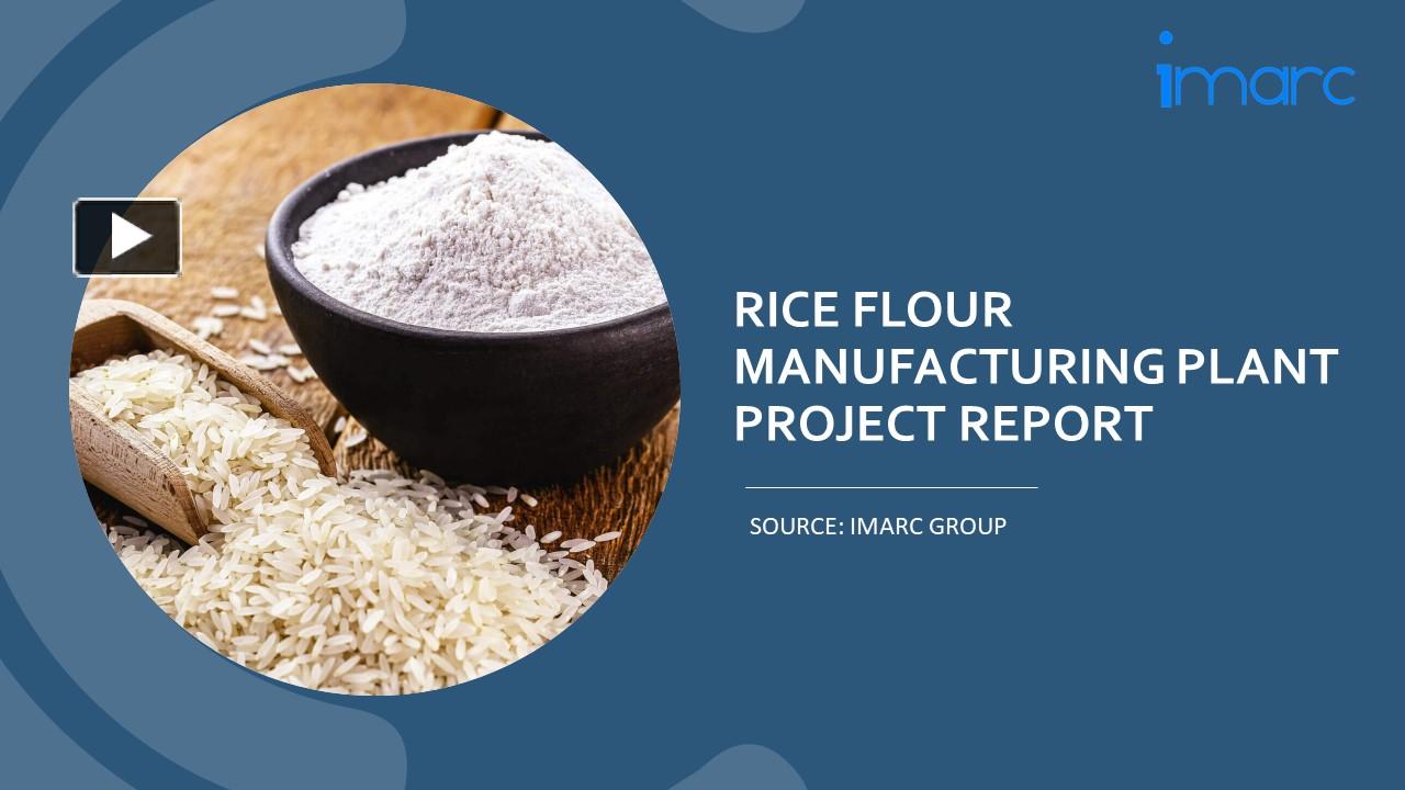 Setting Up a Successful Rice Flour Manufacturing Unit: DPR presentation ...