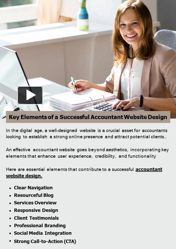 PPT – Key Elements of a Successful Accountant Website Design PowerPoint ...