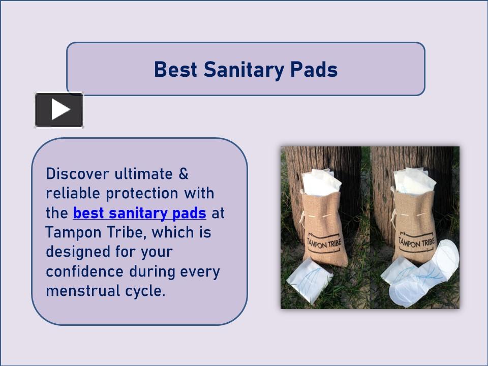 PPT – Best Sanitary Pads PowerPoint presentation | free to download ...