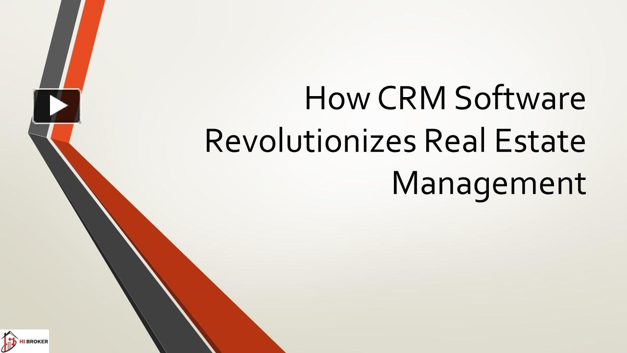 PPT – CRM Property Management Software (1) PowerPoint presentation ...