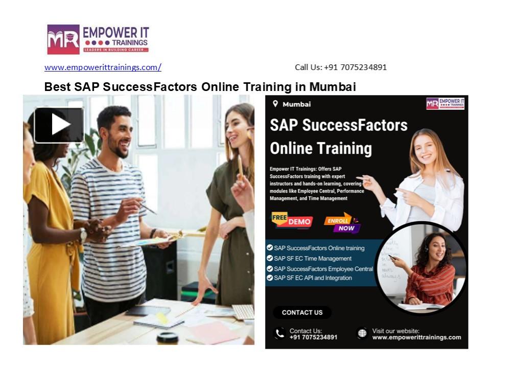 PPT – Best SAP Successfactors Online Training in Mumbai PowerPoint ...