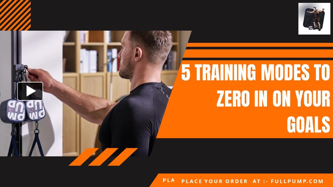 5 Training Modes To Zero In On Your Goals presentation | free to download