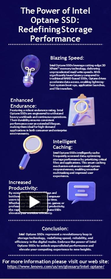 PPT – Intel Optane SSDs Redefine Storage Technology PowerPoint ...