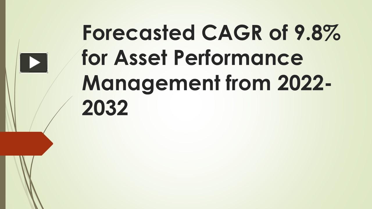 Projected Market Growth: Asset Performance Management to Reach USD 7 ...