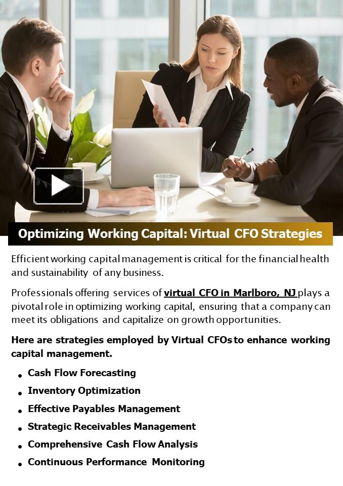 Optimizing Working Capital: Virtual CFO Strategies presentation | free ...