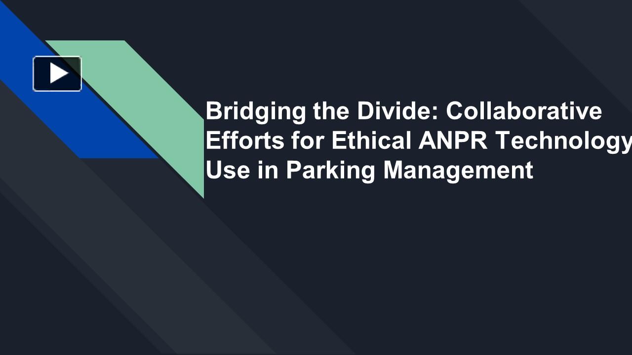 ANPR Parking Systems For Car Parks in UK presentation | free to download