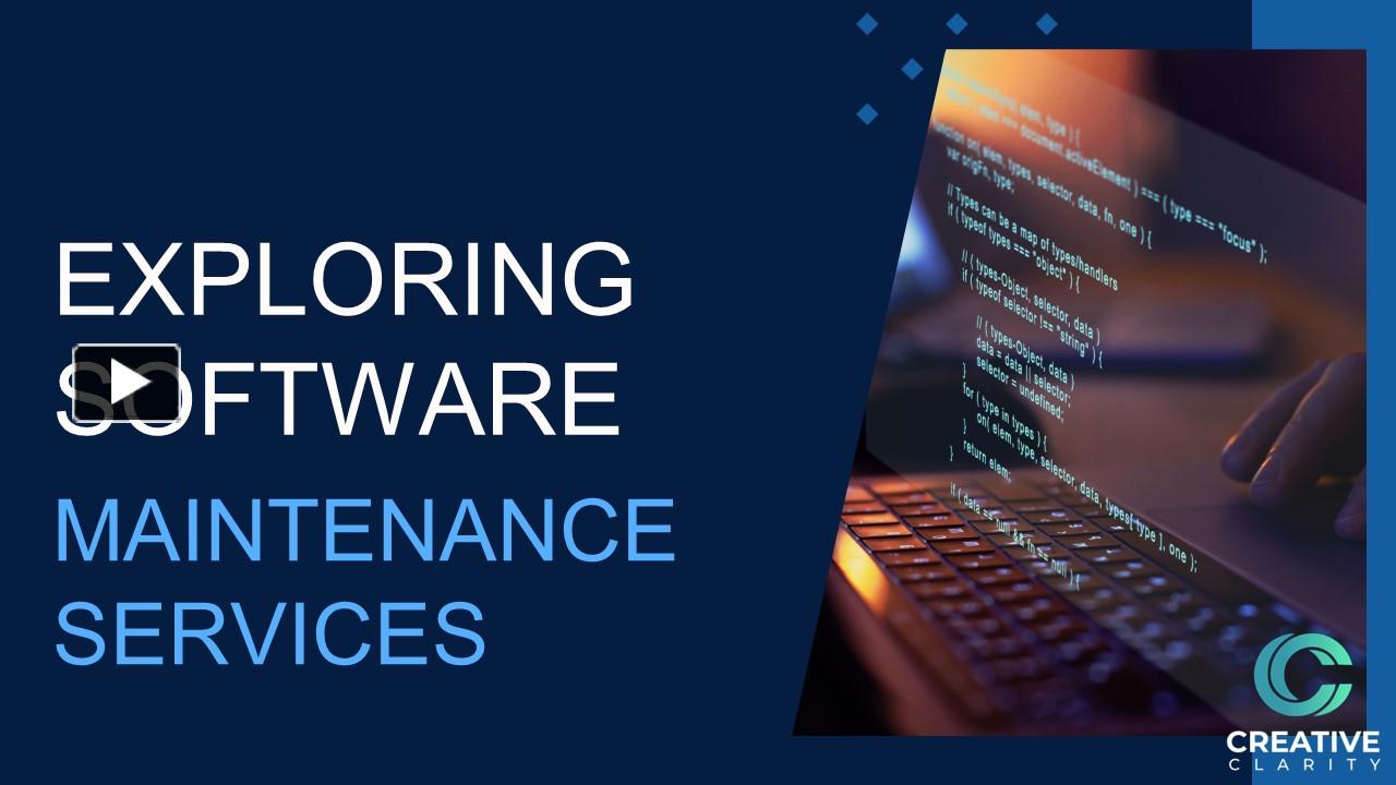PPT – Exploring Software Maintenance Services PowerPoint presentation ...