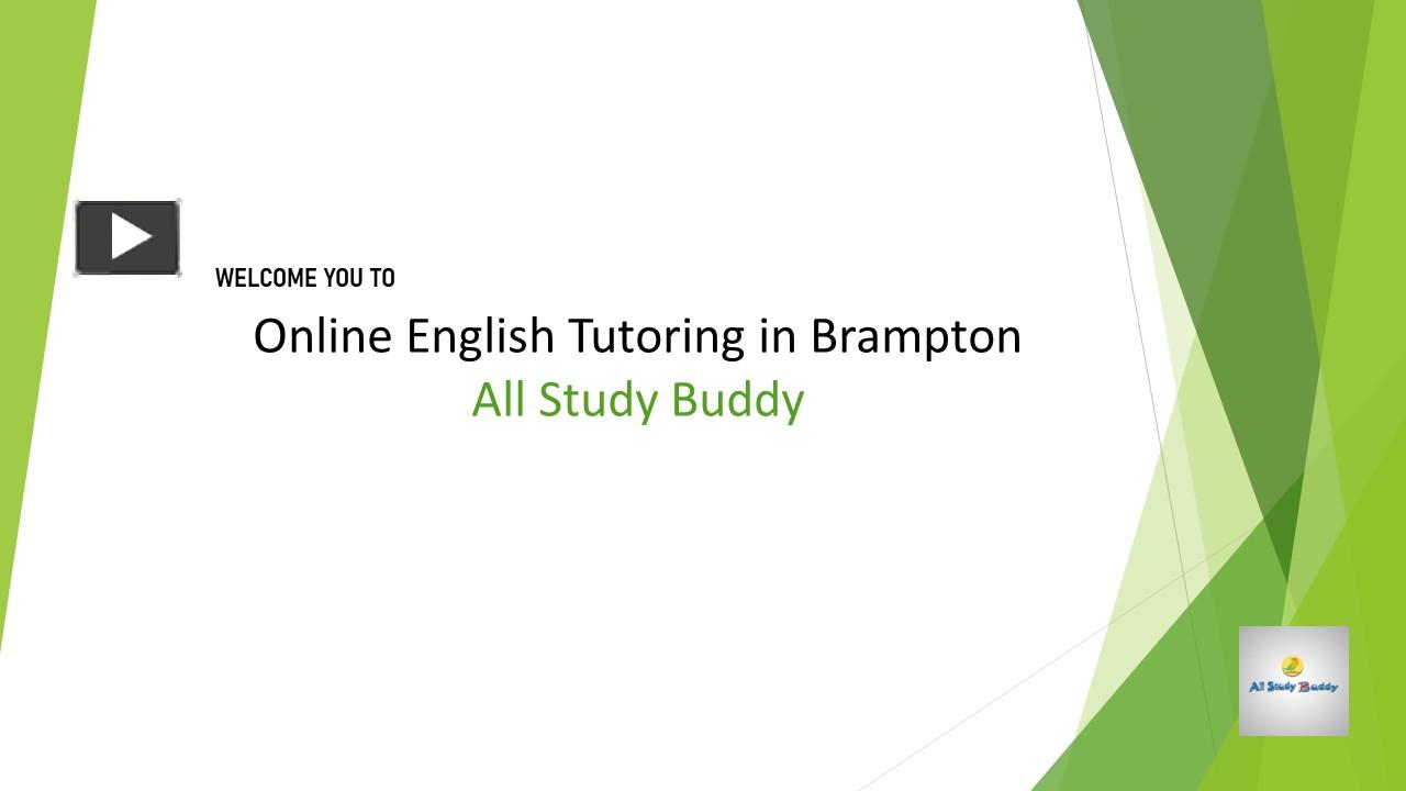 PPT – Online English Tutoring Brampton PowerPoint presentation | free ...