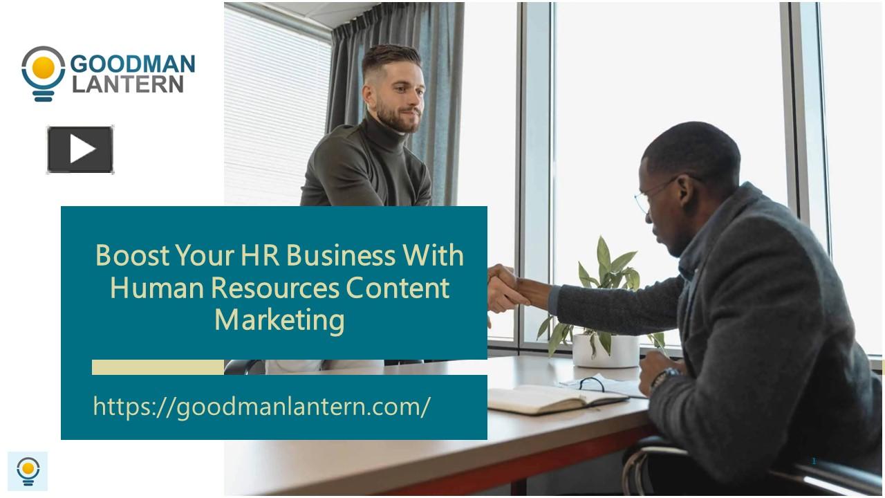 PPT – Boost Your HR Business With Human Resources Content Marketing ...
