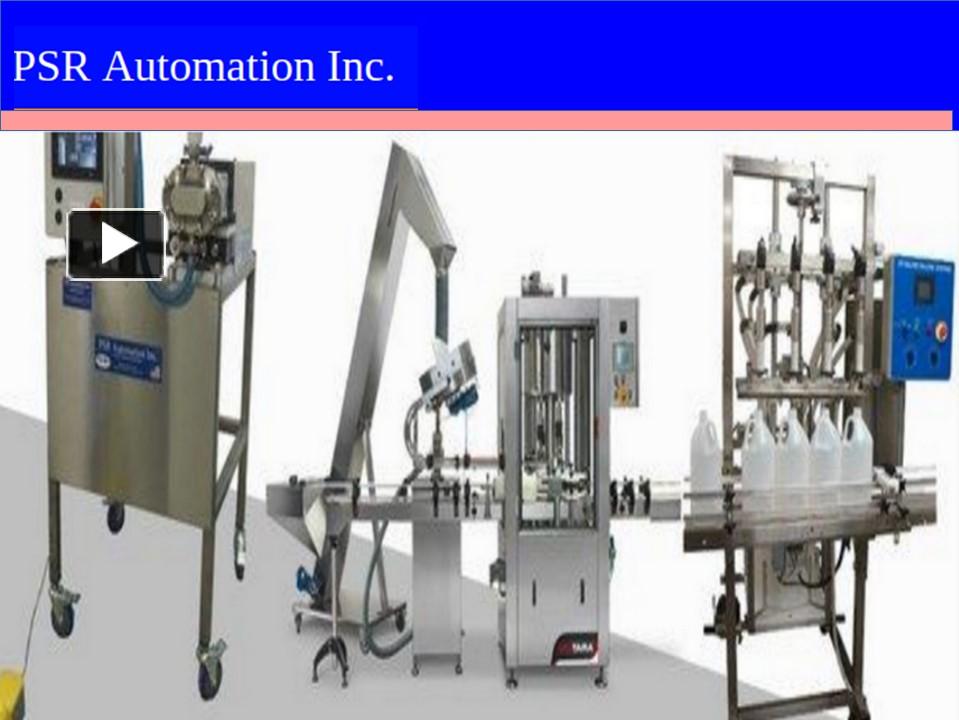 Liquid Bottle Filling Machine (1) presentation | free to download