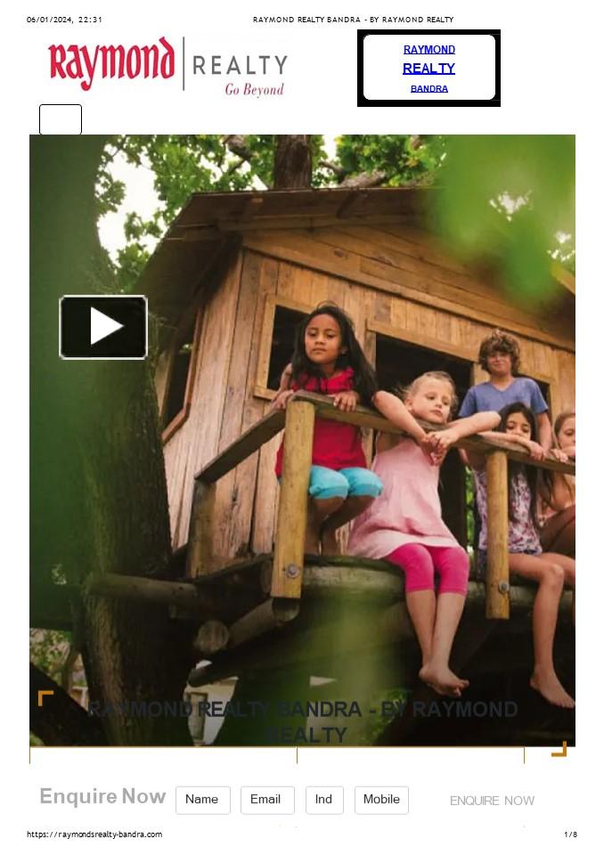 PPT – Raymond Bandra | Raymond Realty Bandra East | Raymond Realty ...