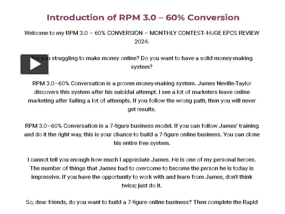 https://warrireview.com/rpm-3-0-60-conversion-monthly-contest-review ...