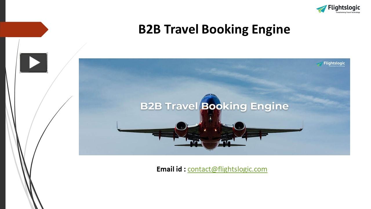 PPT – B2B Travel Booking Engine PowerPoint presentation | free to ...