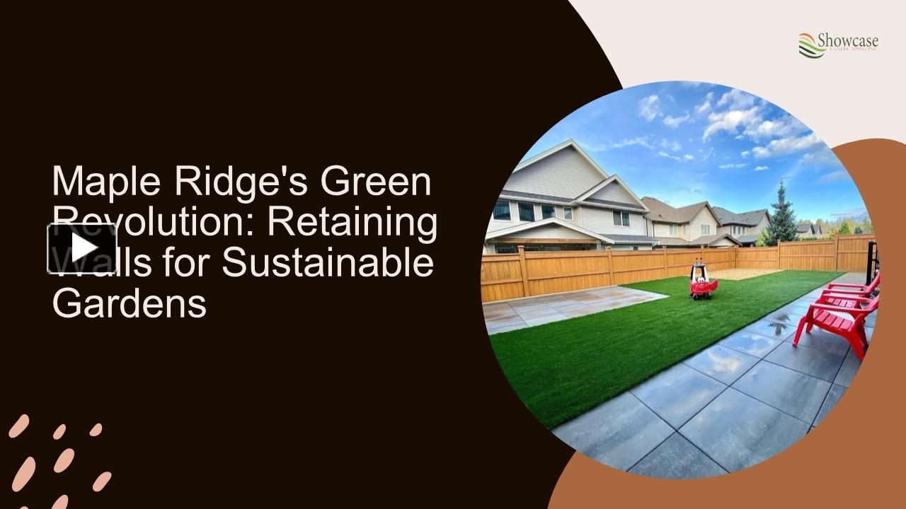 PPT – Maple Ridge's Green Revolution: Retaining Walls for Sustainable ...