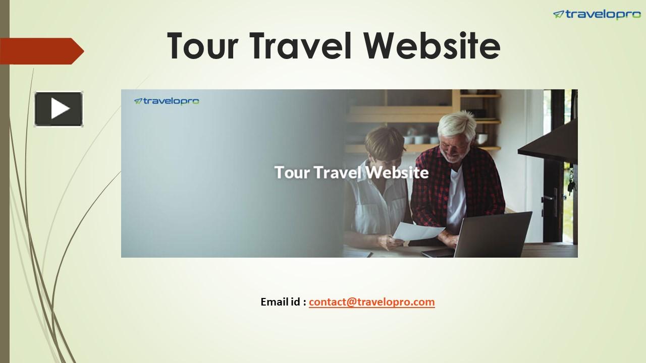 PPT – Tour Travel Website PowerPoint presentation | free to download ...